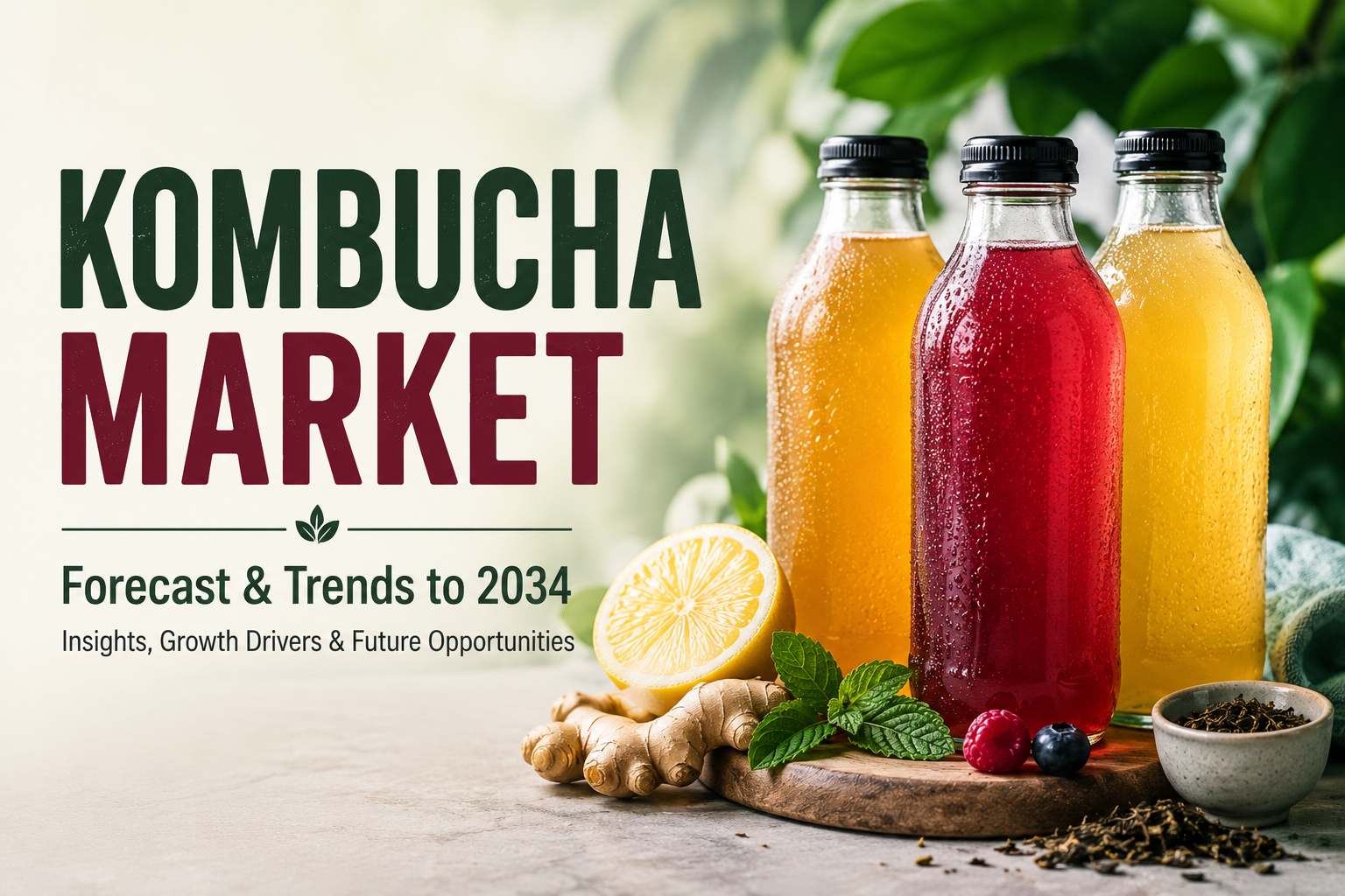 Kombucha Market Forecast & Key Trends Shaping Growth in 2026